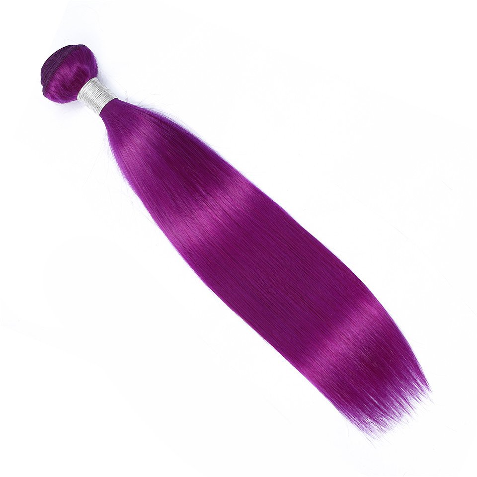 Purple Virgin Hair Bundle Weave From 10 To 40 Inches – Trading Hair ...