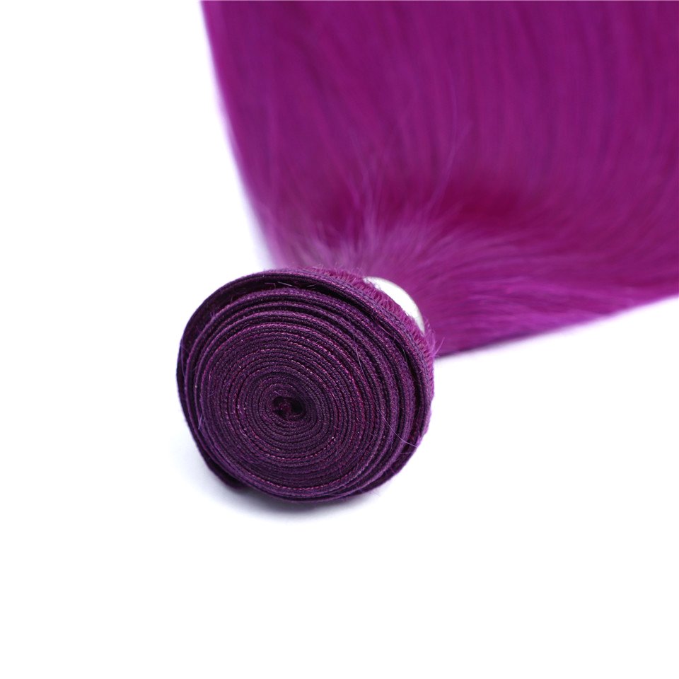 Purple Virgin Hair Bundle Weave From 10 To 40 Inches – Trading Hair ...